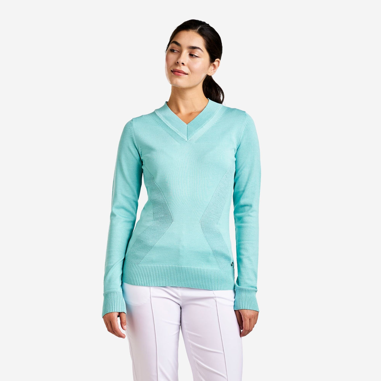 Nicole Sweater Aruba Blue – NVO Sport