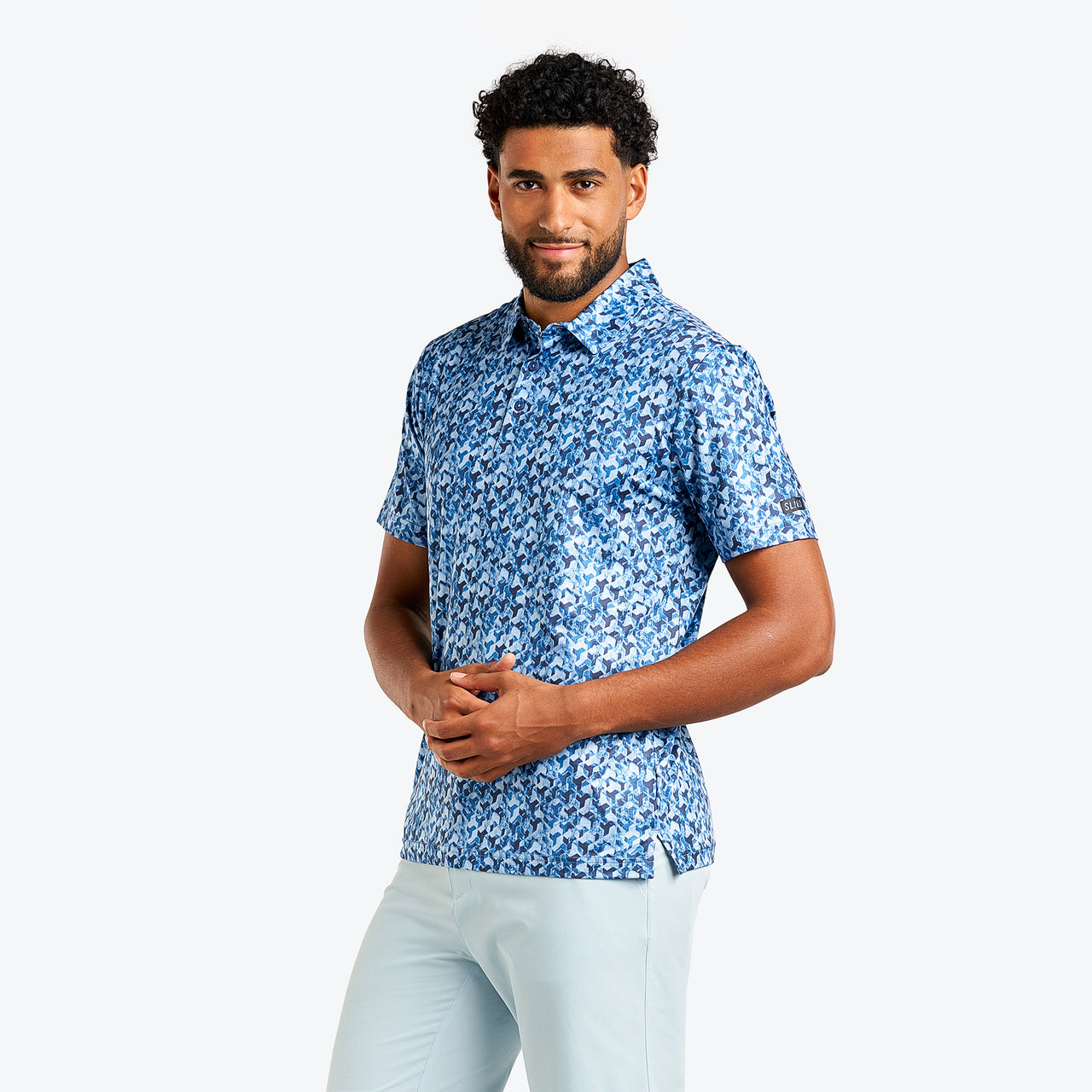 Men's Noah Polo Lapis Blue by SLIGO sport – NVO Sport